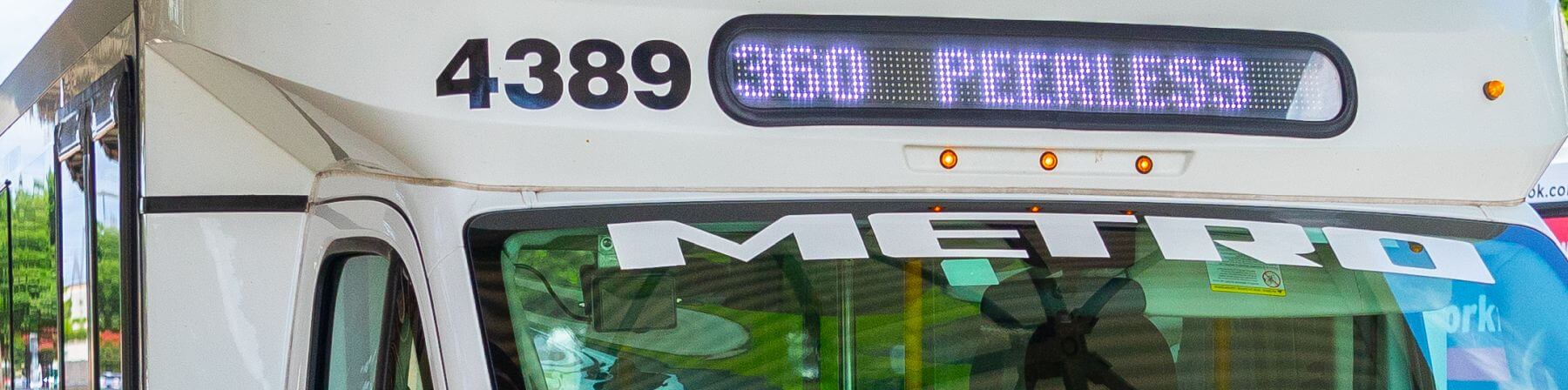 360 Peerless Shuttle | METRO Bus Route | Accessible Public Transit ...