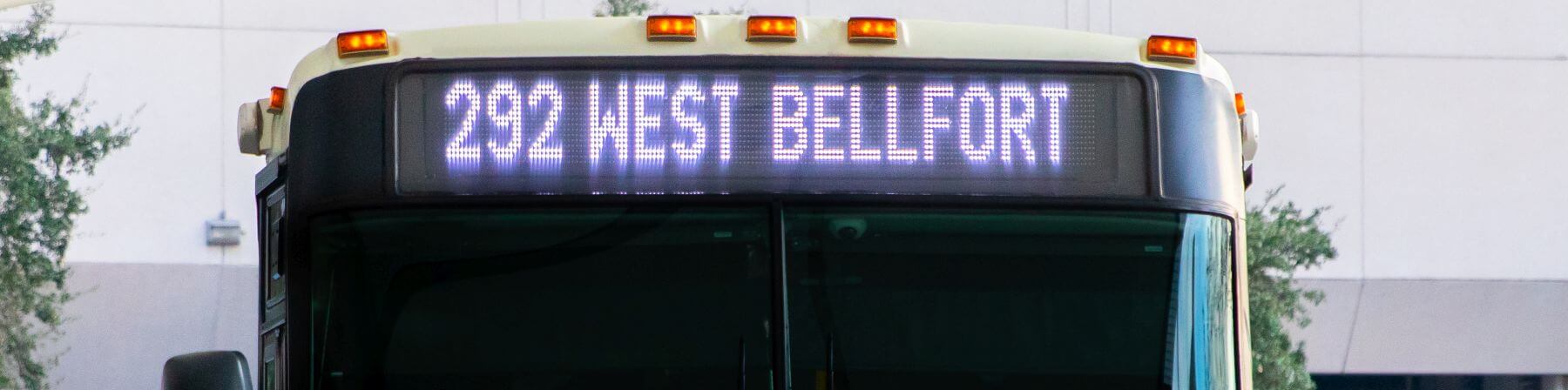 292 Southwest Freeway / TMC | METRO Park & Ride Bus | Houston, Texas